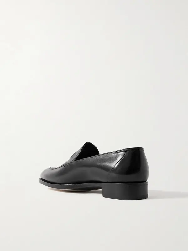 John Lobb Bill Leather Loafers