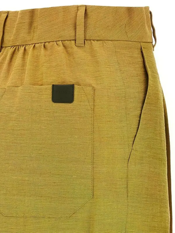 Max Mara Efedra Tailored Trousers - Gold