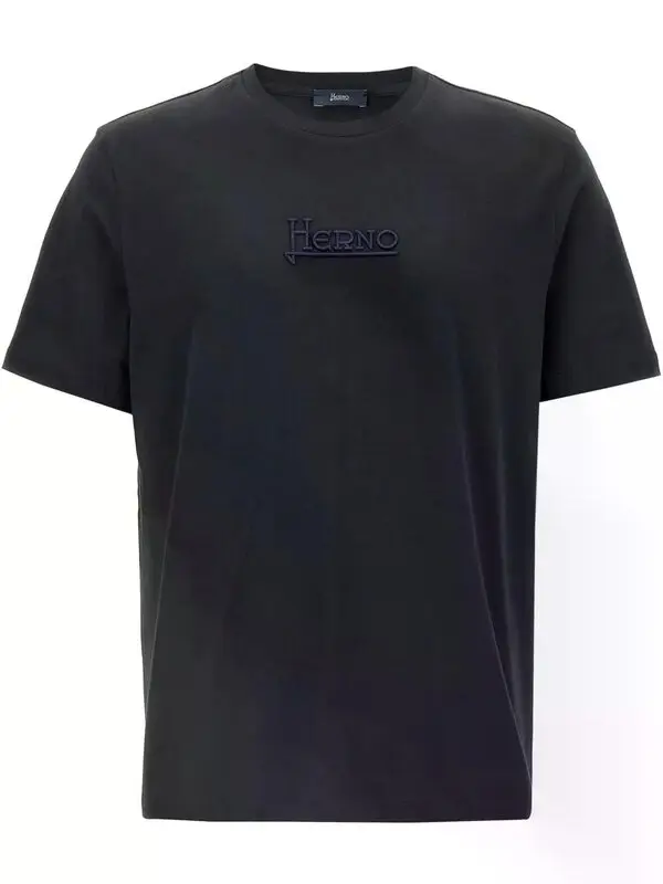 Herno Logo-embroidered T-shirt