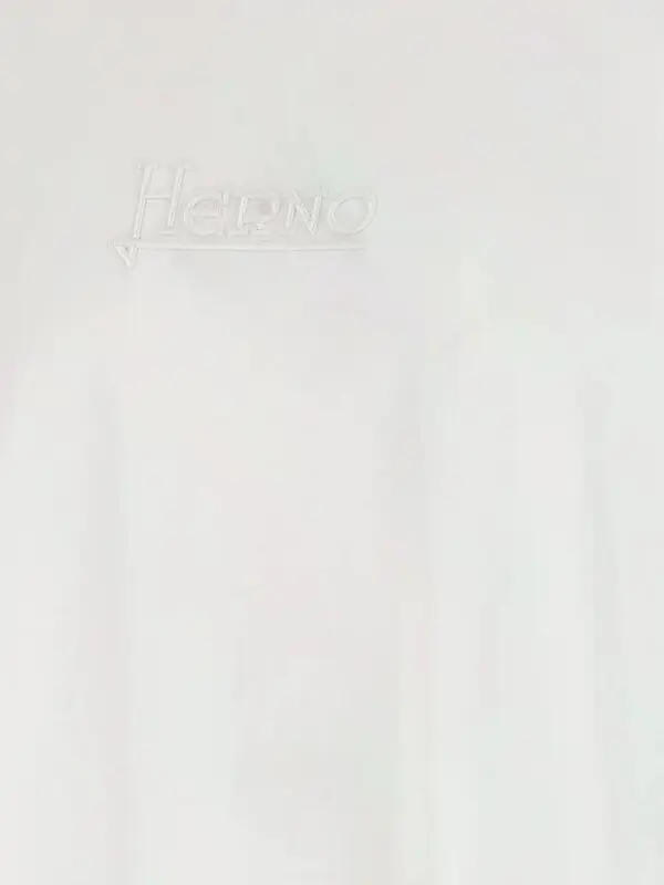 Herno Logo-embroidered T-shirt