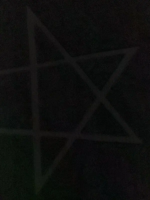 Rick Owens Pentagram Beach Towel