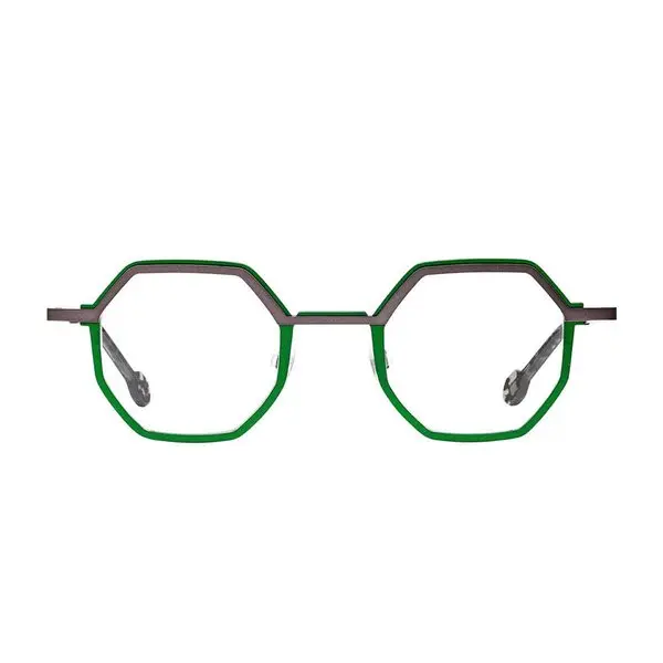 MATTTEW Doyenne Octagon Eyeglasses - Green
