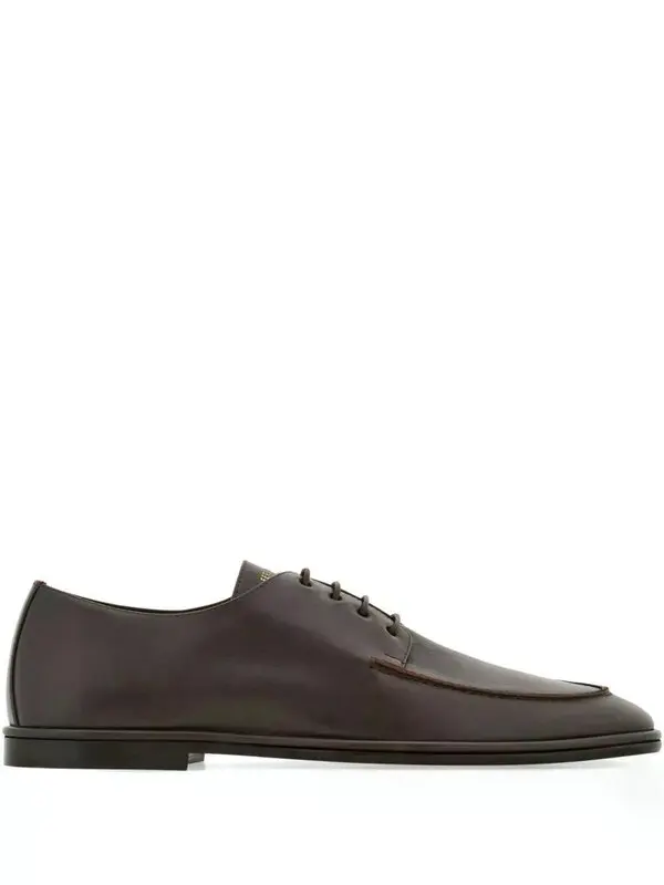 FERRAGAMO Leather Derby Shoes