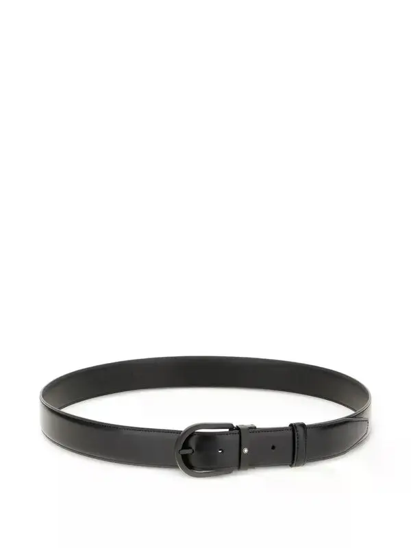 Montblanc Leather Belt - Black