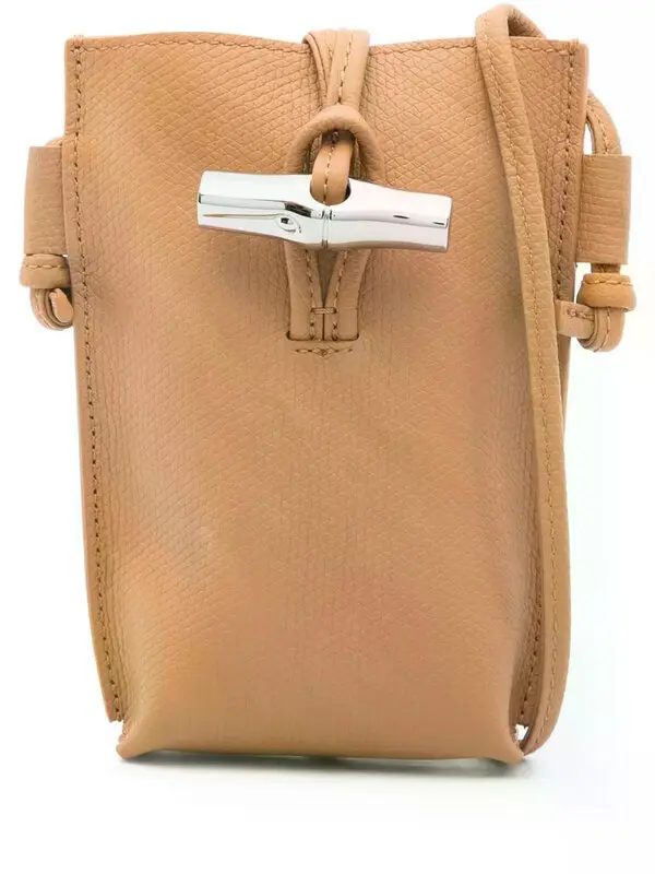 Longchamp Le Roseau Phone Case - Brown