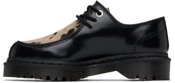 Dr. Martens Zeffir 3i Bex Buttero Derbys In Black/Beige - 36% Off