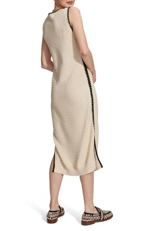 Varley Dwight Sleeveless Midi Dress - Birch