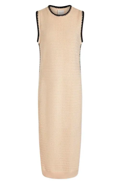 Varley Dwight Sleeveless Midi Dress - Birch
