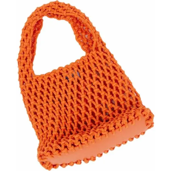 Hat Attack Lizzie Cotton Mini Bag - Mandarin