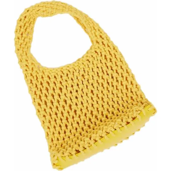 Hat Attack Lizzie Cotton Mini Bag - Yellow