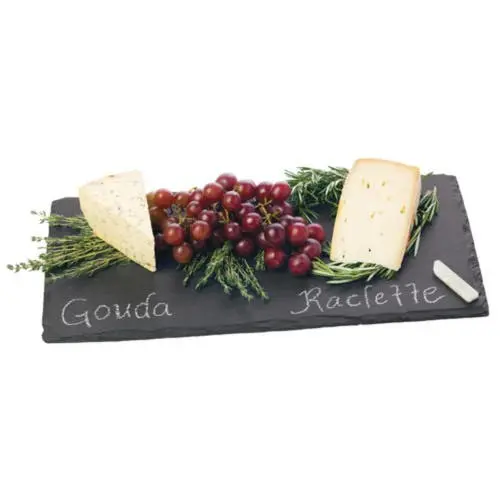 TWINE Slate Cheese Board - Black