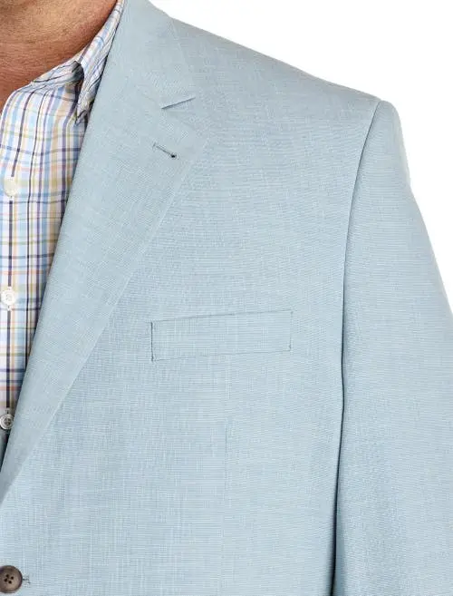 OAK HILL BY DXL Big & Tall Cross Hatch Jacket-relaxer Suit Jacket