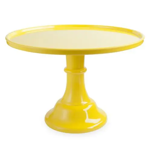 TWINE Melamine Cake Stand - Yellow
