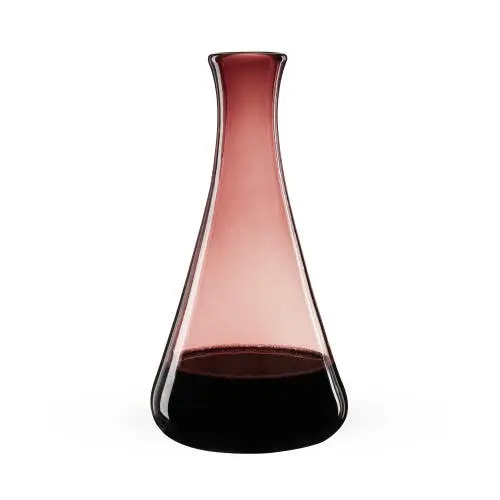 TWINE Segunda Vida Rosado Recycled Wine Decanter - Pink