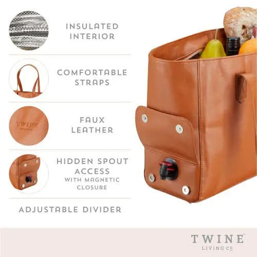 TWINE Insulated Wine Tote