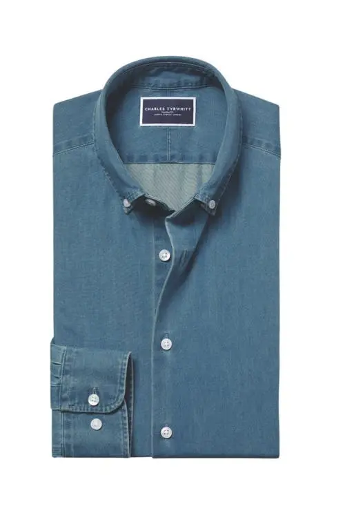 CHARLES TYRWHITT Denim Shirt