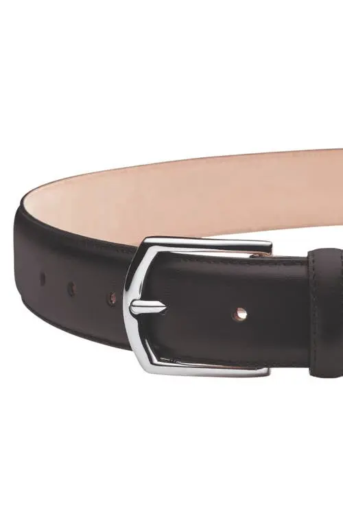 CHARLES TYRWHITT Textured Leather Belt - Black