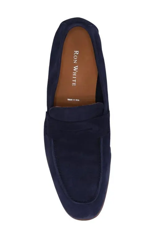 Ron White Perrin Penny Loafer - Navy