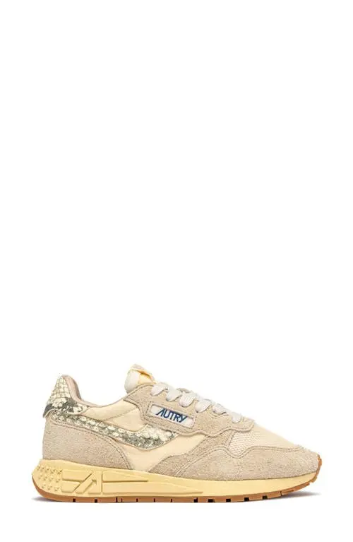 AUTRY Reelwind Low Top Sneakers - Ecru