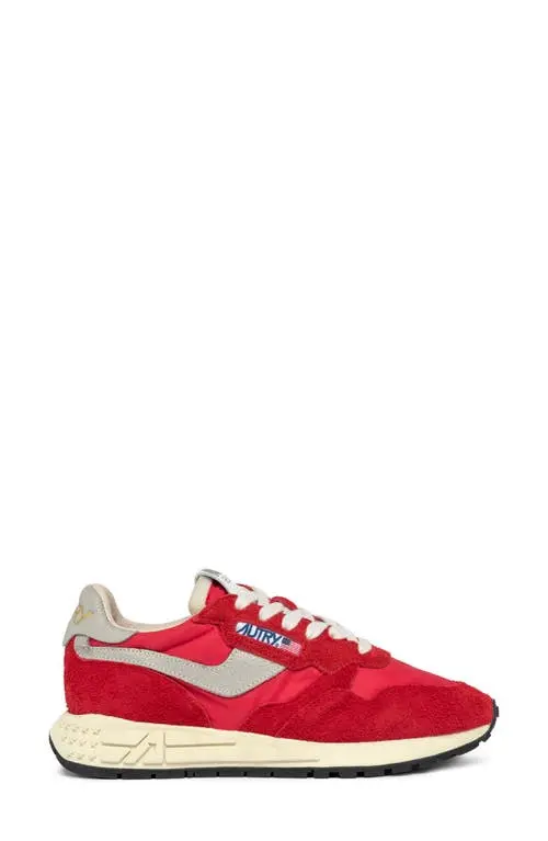 AUTRY Reelwind Low Top Sneakers - Red/white