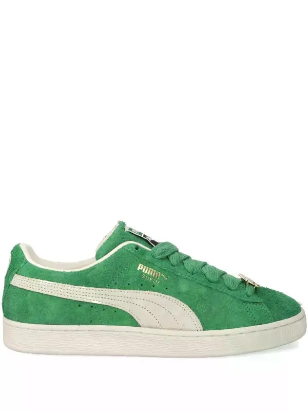 PUMA Suede Lace-up Sneakers - Green