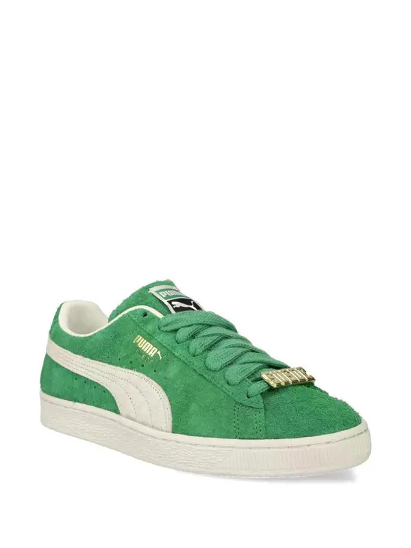 PUMA Suede Lace-up Sneakers - Green