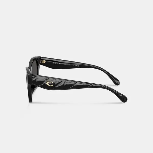 COACH Quilted Square Sunglasses