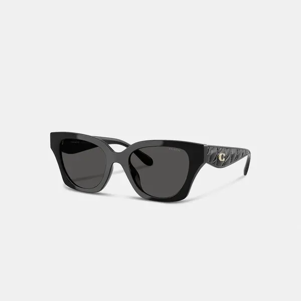 COACH Quilted Square Sunglasses - Black