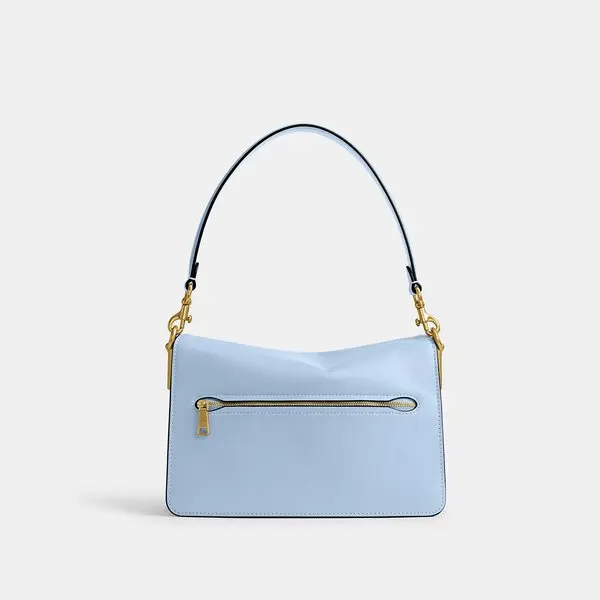 Coach Chain Tabby Shoulder Bag In Brass/Bluebell 40% Off