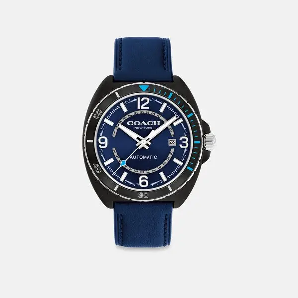 Coach Charter Automatic Watch, 44mm - Blue