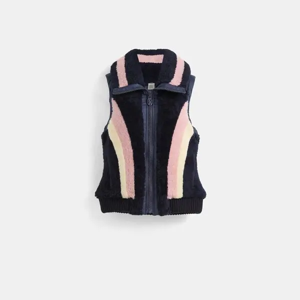 COACH® Restored Reversible Shearling Vest