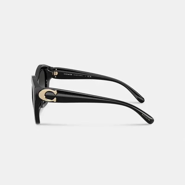 COACH Oversized Geometric Sunglasses