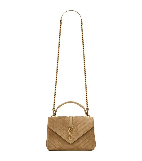 Saint Laurent Medium Collège Top-handle Bag - Green