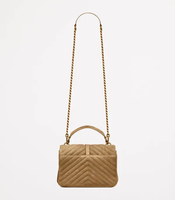 Saint Laurent Medium Collège Top-handle Bag - Green