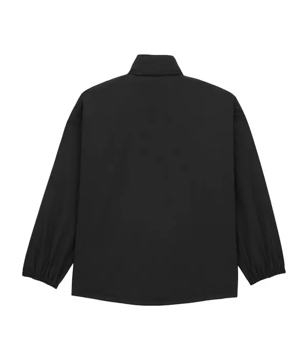 Saint Laurent Water-repellent Windbreaker - Black