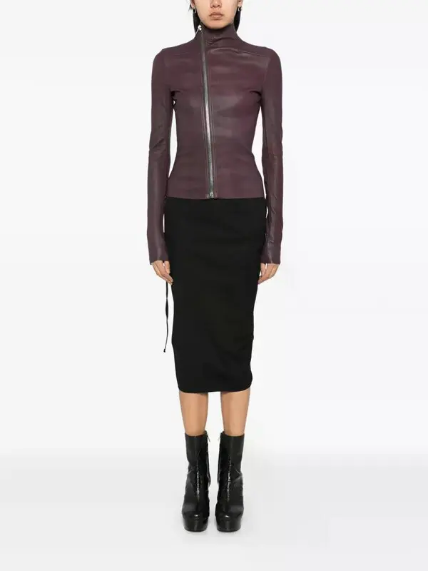 Rick Owens Asymmetric Zip-up Jacket