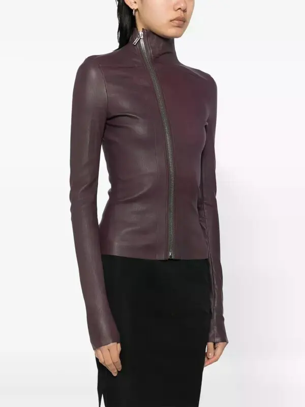Rick Owens Asymmetric Zip-up Jacket
