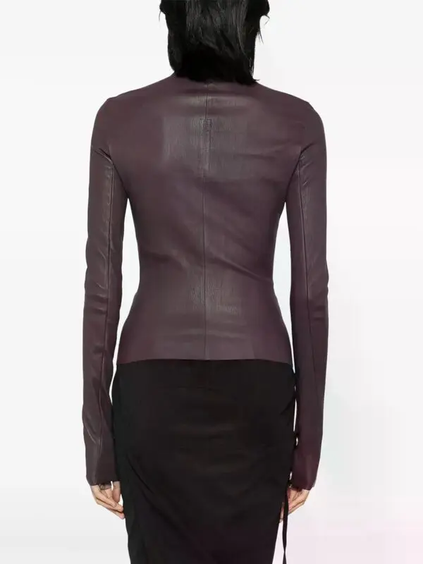 Rick Owens Asymmetric Zip-up Jacket
