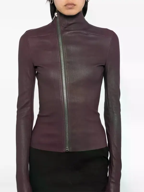 Rick Owens Asymmetric Zip-up Jacket
