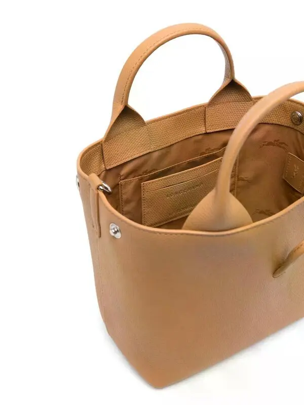 Longchamp Le Roseau Small Tote Bag - Brown