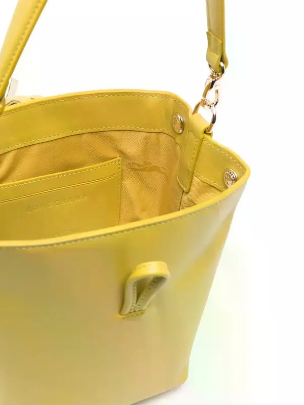 Longchamp Mini Le Roseau Bucket Bag - Yellow
