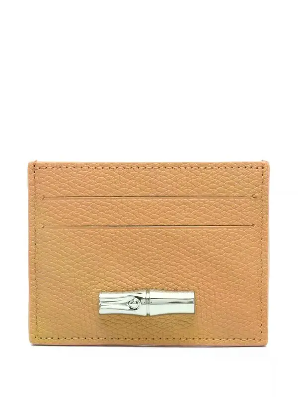 Longchamp Le Roseau Card Holder - Brown