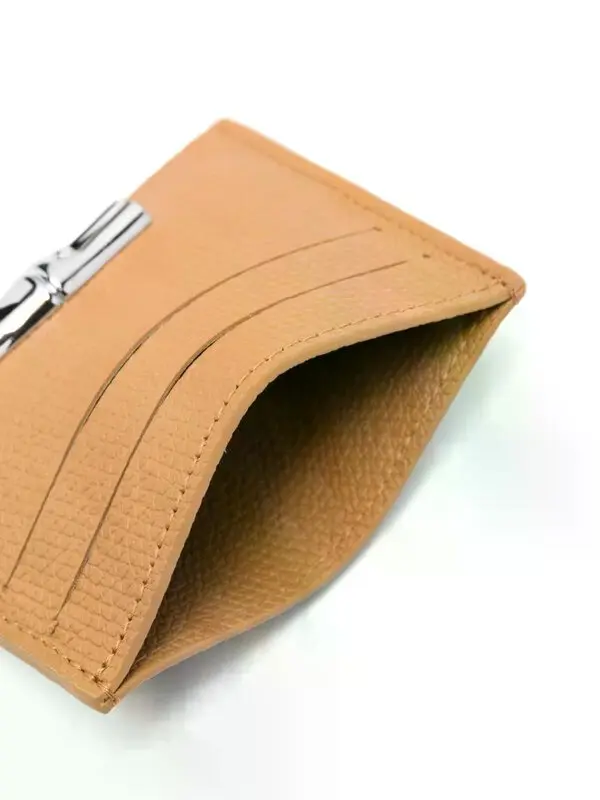 Longchamp Le Roseau Card Holder - Brown