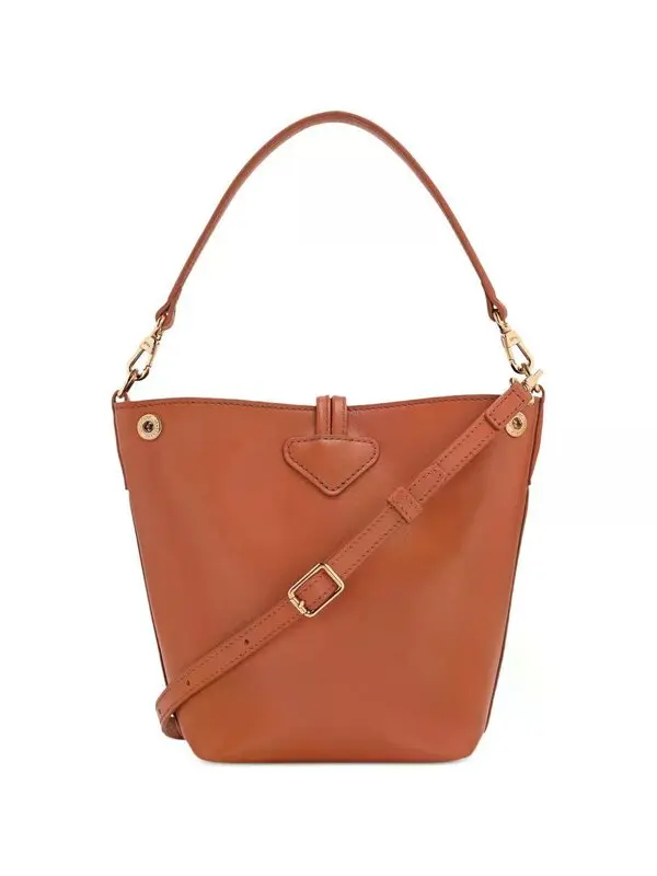 Longchamp Le Roseau Xs Bucket Bag - Brown
