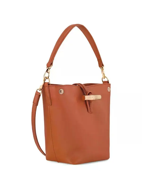 Longchamp Le Roseau Xs Bucket Bag - Brown