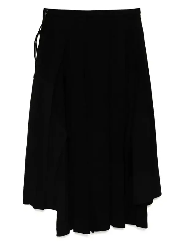 Yohji Yamamoto Pleated Skirt