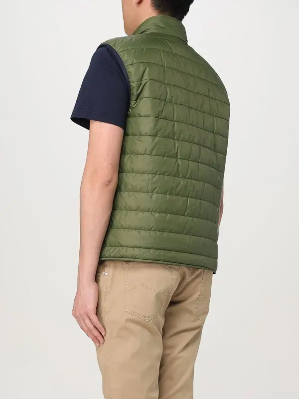 FAY Quilted Vest - Green