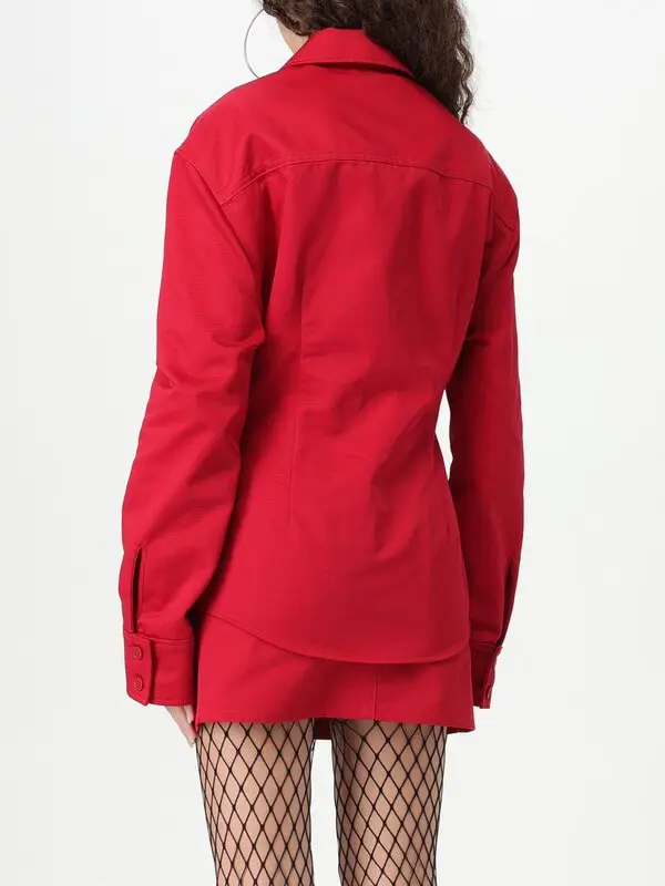 COURREGES Button-up Shirt With Pocket Detail