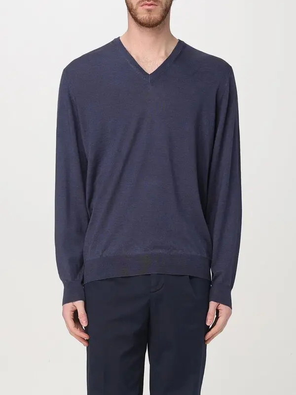 DRUMOHR V-neck Sweater - Blue
