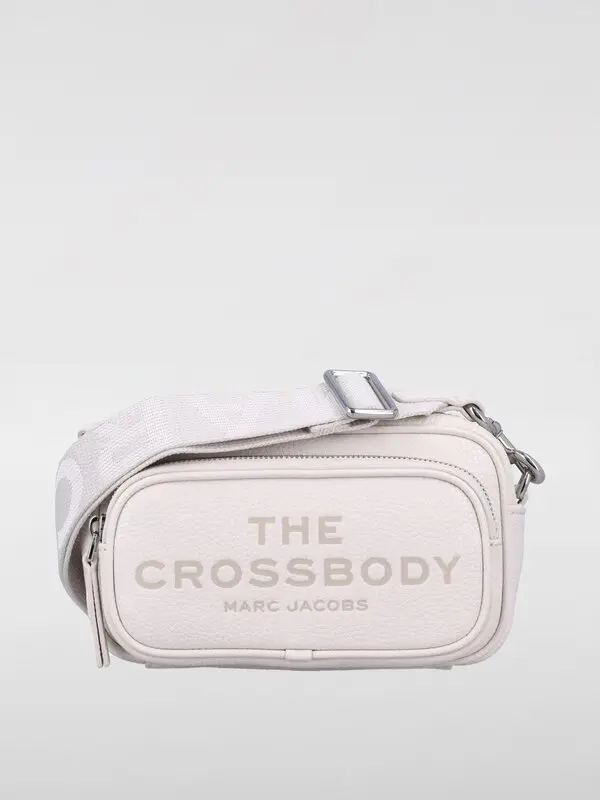 Marc Jacobs Leather Crossbody Bag - White